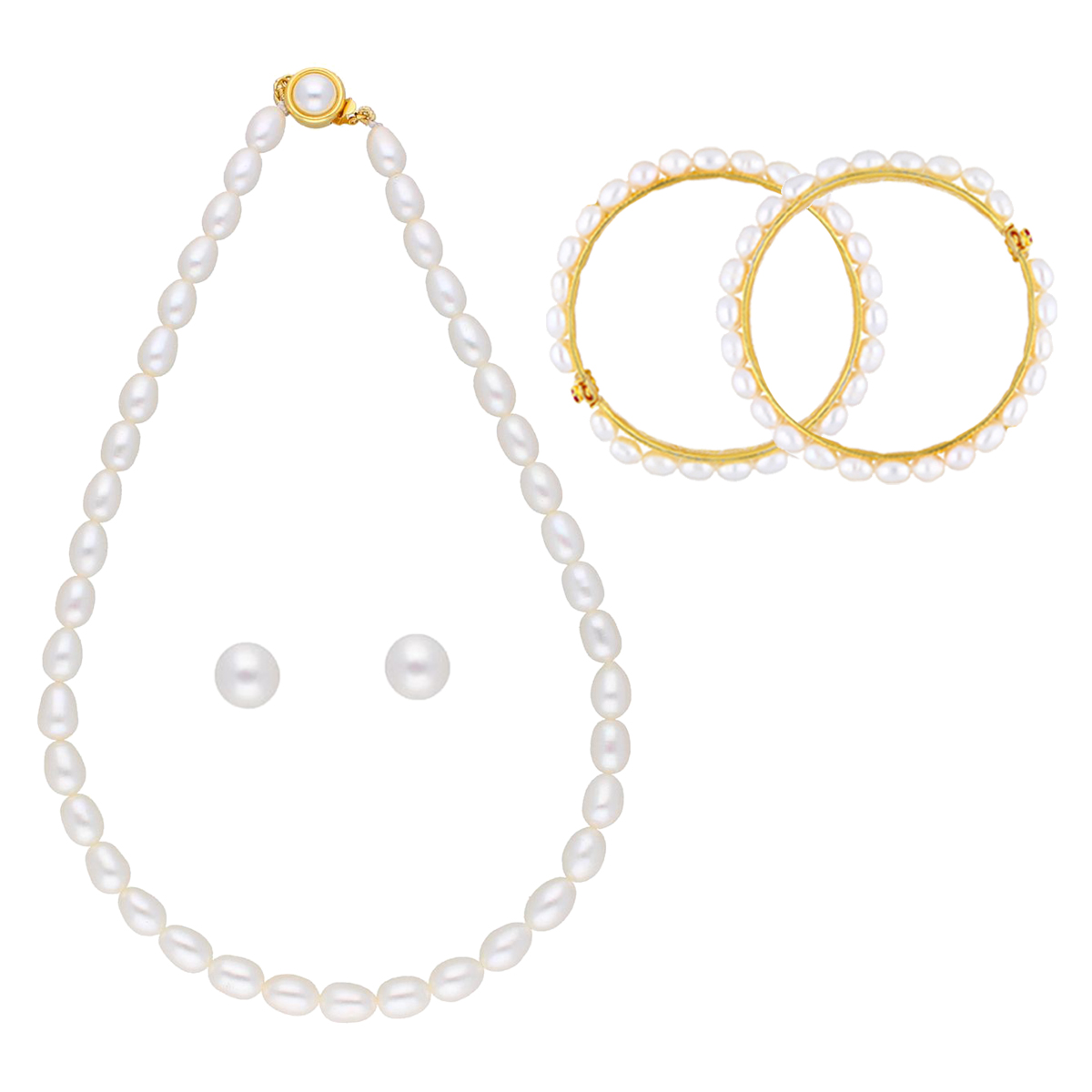 Radiant Pearl Combo | Jagdamba Pearls