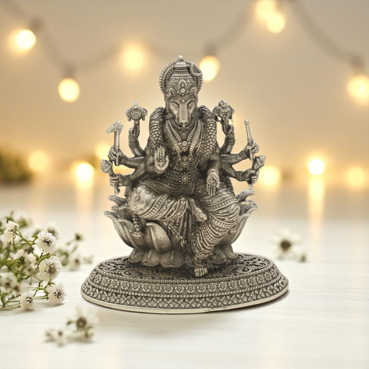 100 Grams Varahi Devi Silver Idol – Jagdamba Pearls