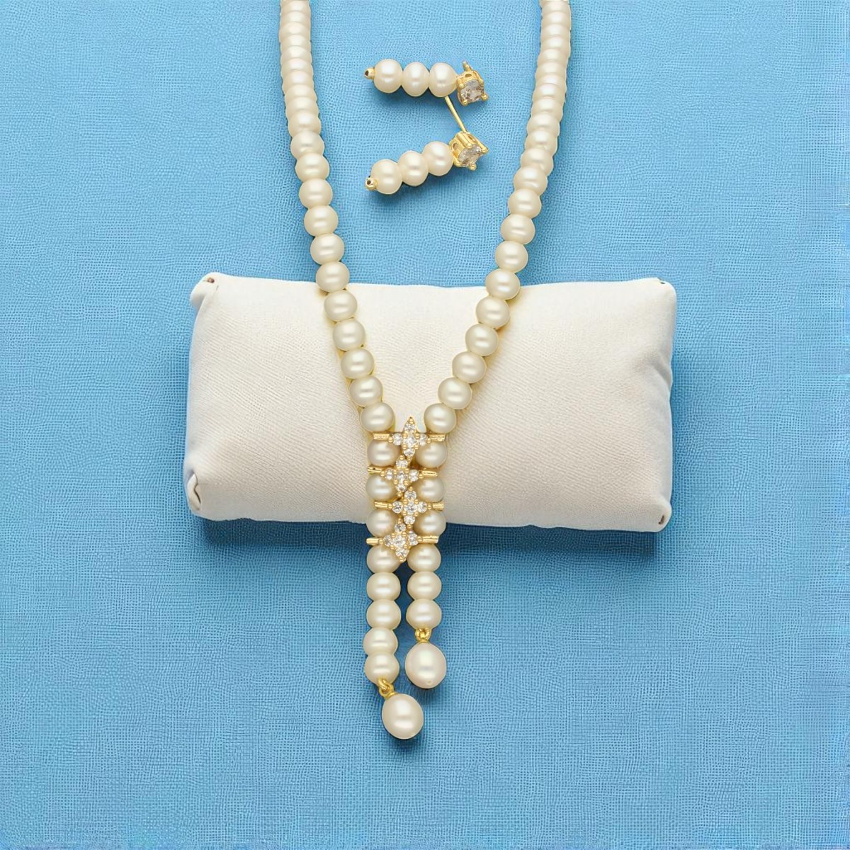 Duchess Dream Pearl Necklace Set – Jagdamba Pearls
