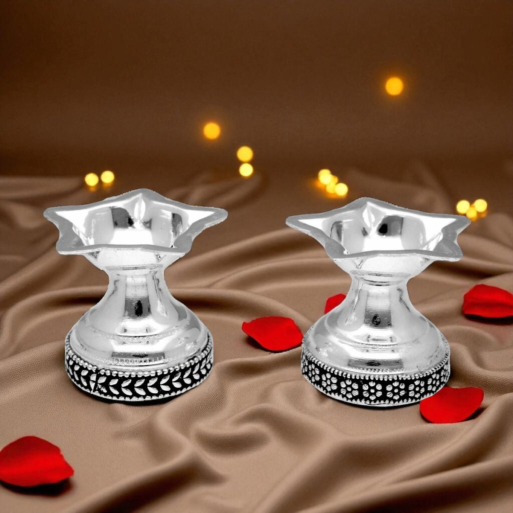Silver Diyas - Buy The Best Silver Diya's Online in India at Best Price ...