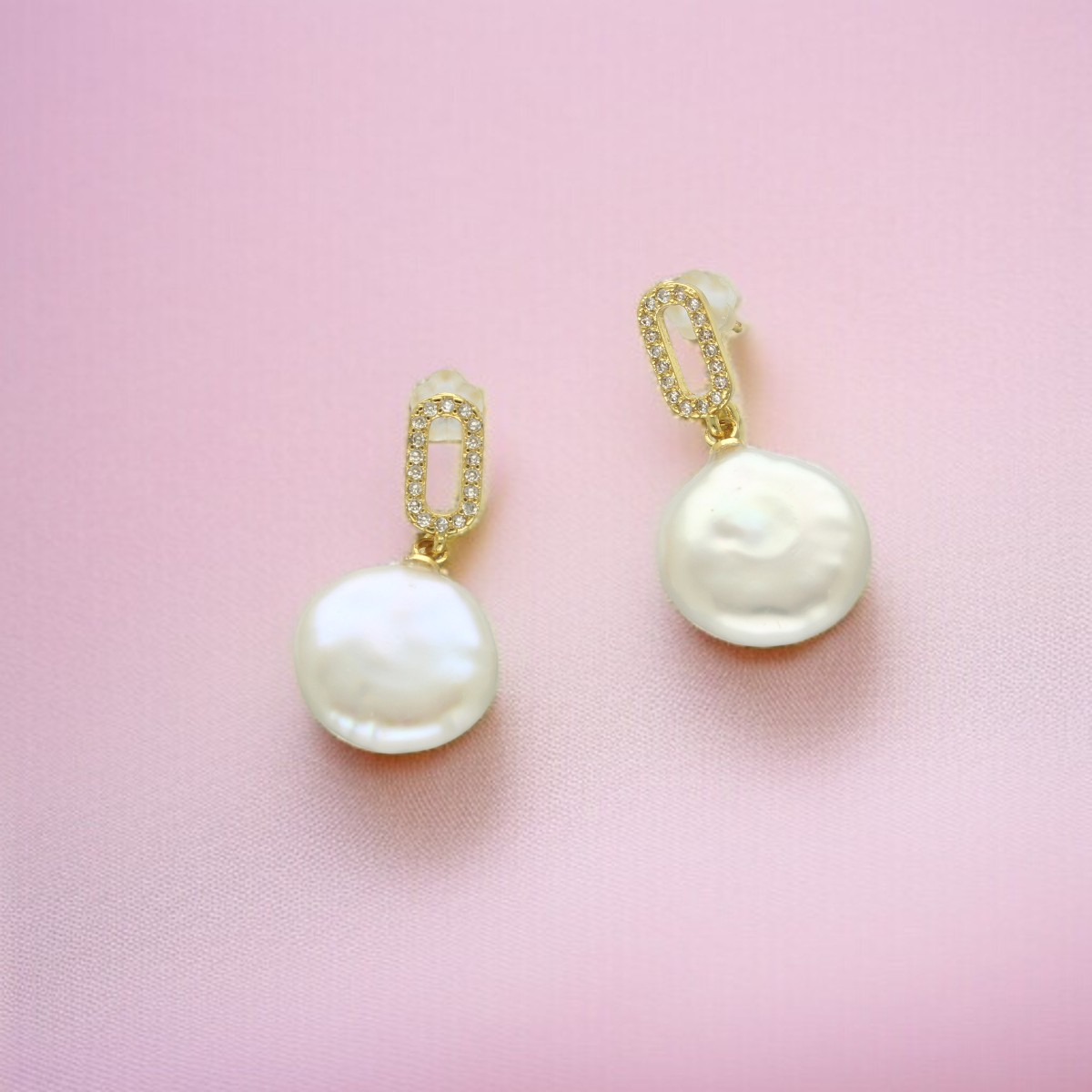 Zaer Baroque Drop Earrings – Jagdamba Pearls